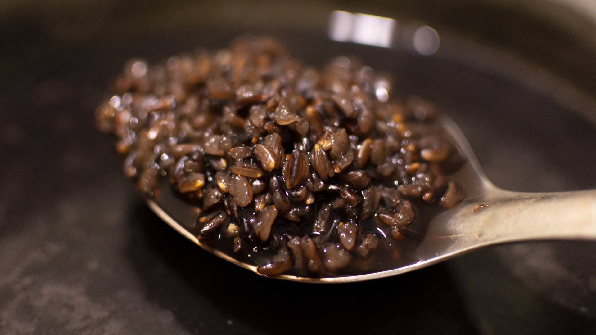 Cooking Black Forbidden Rice In An Electric Rice Cooker